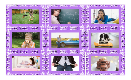 Have, Do, Like, and Favorites Spanish Legal Size Photo Card Game ...