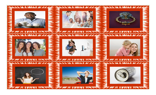 Indefinite Pronouns Spanish Legal Size Photo Card Game | Teaching Resources