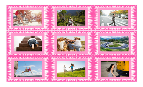 Movement Prepositions Spanish Legal Size Photo Card Game | Teaching ...