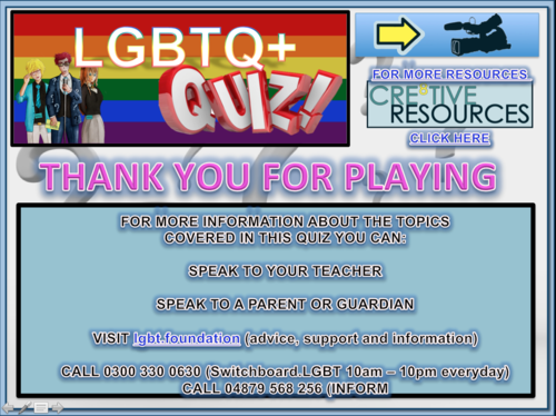 LGBT Quiz | Teaching Resources