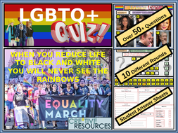 LGBT + Quiz by thecre8tiveresources - Teaching Resources - Tes
