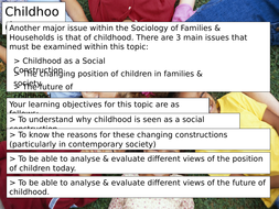 The Sociology of Childhood | Teaching Resources