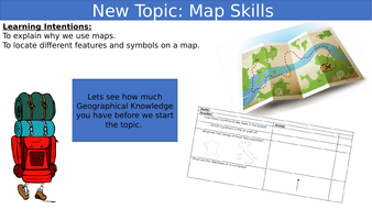 Introduction to Map Skills KS3 | Teaching Resources