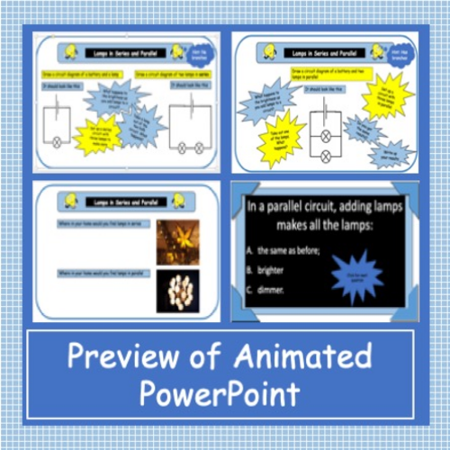 Current Electricity - Comparing Lamps in Series and Parallel Circuits ...