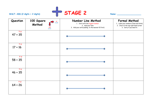Adding - 5 'stepped' activity worksheets | Teaching Resources