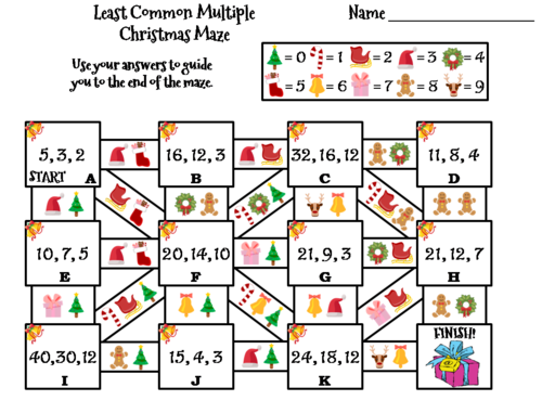 least-common-multiple-activity-christmas-math-maze-teaching-resources