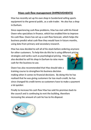 Finance For Business Unit 2 Complete Resources | Teaching Resources