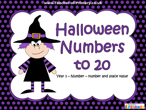Halloween Numbers to 20 | Teaching Resources