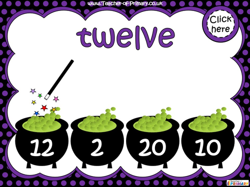 Halloween Numbers to 20 | Teaching Resources