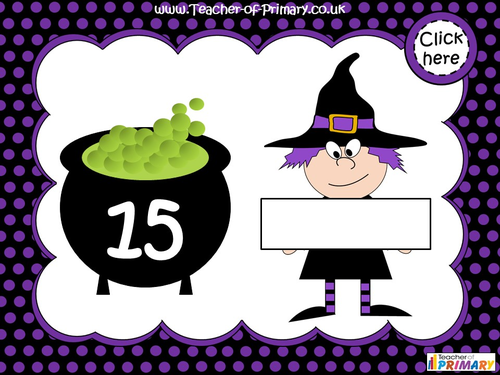 Halloween Numbers to 20 | Teaching Resources