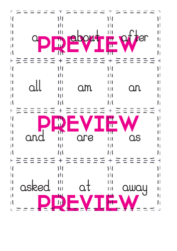 130 First Sight Word Cards | Teaching Resources