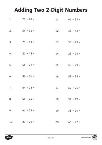 Y2 Addition & Subtraction, SEN | Teaching Resources