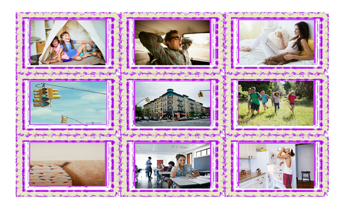 Place Prepositions Spanish Legal Size Photo Card Game | Teaching Resources