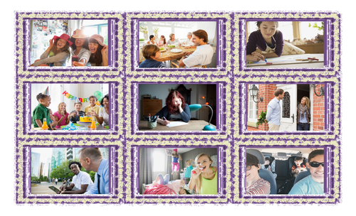 Present Continuous Tense Spanish Legal Size Photo Card Game | Teaching ...