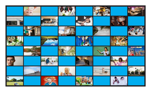 Future Simple Tense with Going To Spanish Legal Size Photo Checkers ...