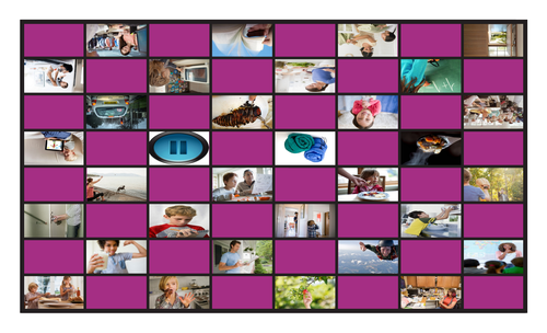 Imperatives Spanish Legal Size Photo Checkers Game | Teaching Resources