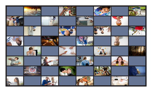 Modals of Obligation, Need, and Prohibition Spanish Photo Checkers Game ...