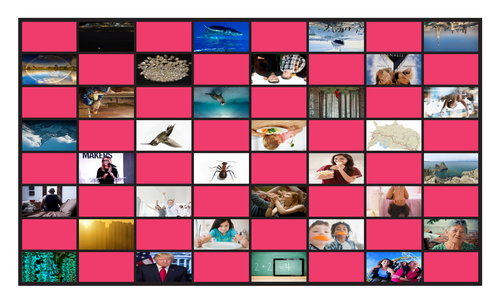 Superlative Adjectives Spanish Legal Size Photo Checkers Game ...