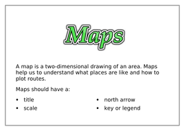 Map skills posters | Teaching Resources