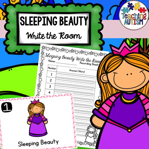 Sleeping Beauty Write the Room | Teaching Resources