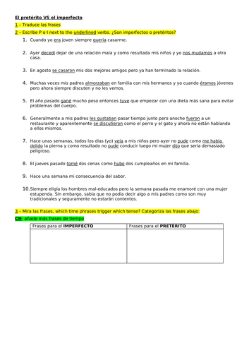 A2 Spanish - Double lesson - Preterite vs imperfect, then present ...