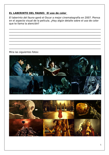 El laberinto del fauno: guía del estudiante (Pan's Labyrinth: student's ...