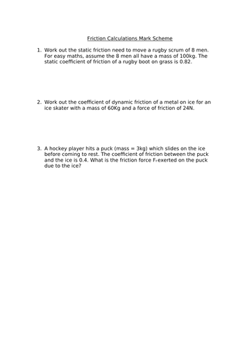 IB SEHS Sports Exercise Health Science AHL Topic 10 Friction and Drag ...