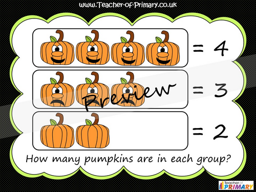 Halloween Counting Objects | Teaching Resources