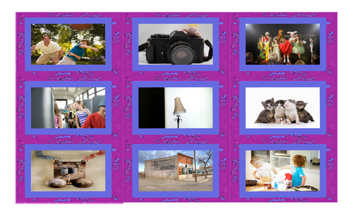 Present Perfect Tense Legal Size Photo Card Game | Teaching Resources