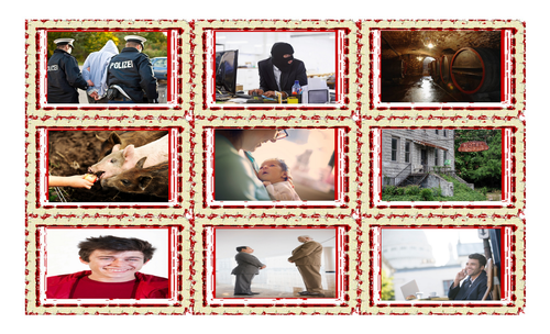 Relative Clauses Legal Size Photo Card Game | Teaching Resources