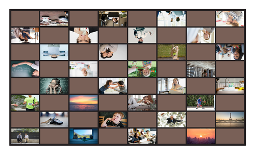 Confusing Verbs Legal Size Photo Checkers Game | Teaching Resources