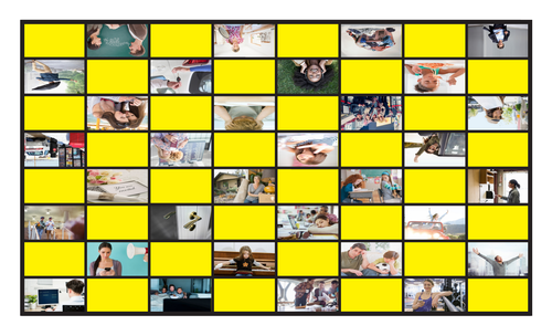 Gerunds Legal Size Photo Checkers Game | Teaching Resources