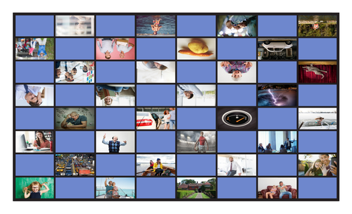 Linking Words and Connectors Legal Size Photo Checkers Game | Teaching ...