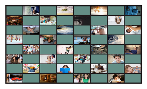 So versus Such Legal Size Photo Checkers Game | Teaching Resources