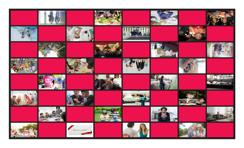 Subject Pronouns Legal Size Photo Checkers Game | Teaching Resources