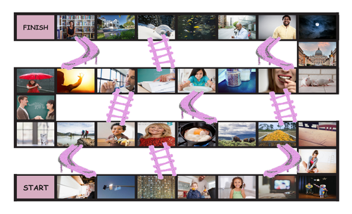 Articles Legal Size Photo Chutes and Ladders Game | Teaching Resources