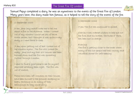 The Great Fire Of London Bundle of Activities including Powerpoint Presentation | Teaching Resources