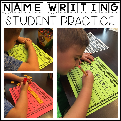 Name Writing Practice (Editable) | Teaching Resources