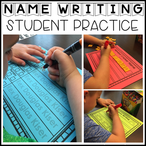 Name Writing Practice (Editable) | Teaching Resources