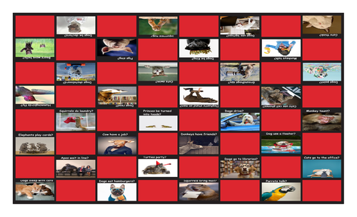 Ability Modals Legal Size Photo Checkers Game | Teaching Resources