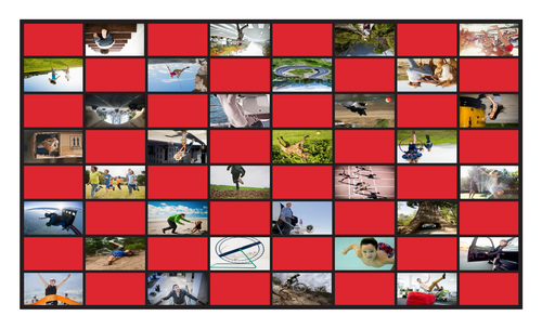 Movement Prepositions Legal Size Photo Checkers Game | Teaching Resources