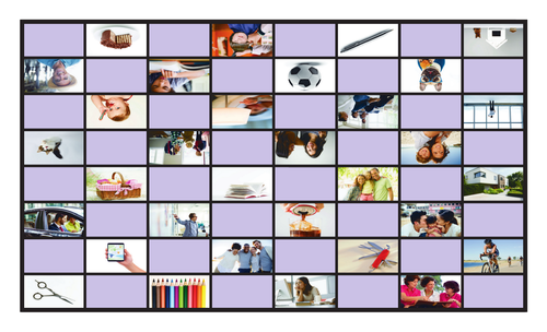 Possessive Adjectives-Possessive Case Legal Size Photo Checkers Game ...