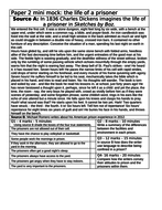 Walking Through a Mini Mock Paper 2, Ques 1 -4 / Dickens 1836; The life ...