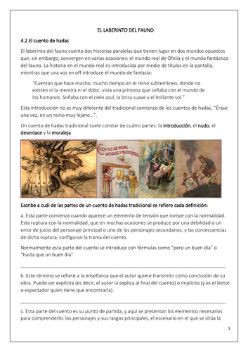 El laberinto del fauno: guía del estudiante (Pan's Labyrinth: student's ...