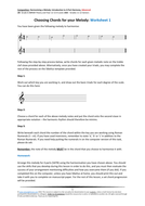 A LEVEL MUSIC COMPOSITION Harmonising a Melody AQA Edexcel OCR Eduqas ...