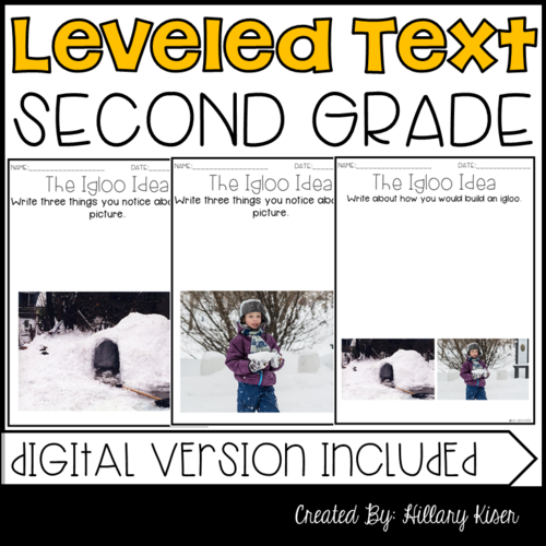 Leveled Text: 2nd Grade | Teaching Resources