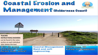 Coastal Erosion and Management (Holderness) | Teaching Resources