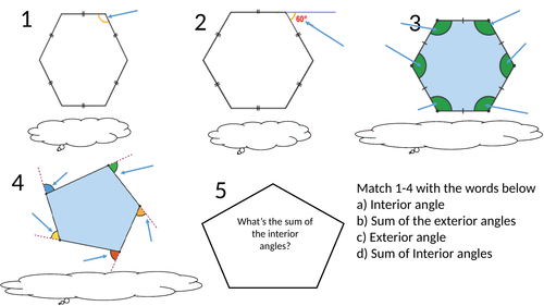 GCSE- ANGLES AND REASONING- Angles around a point/ on a line/ Parallel ...