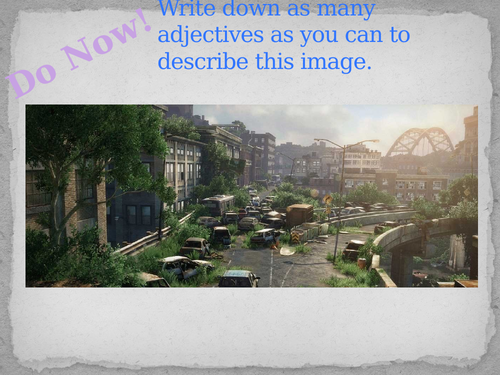 Year 9 Dystopian Writing | Teaching Resources