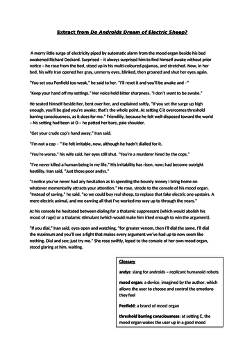 Year 9 Dystopian Writing | Teaching Resources